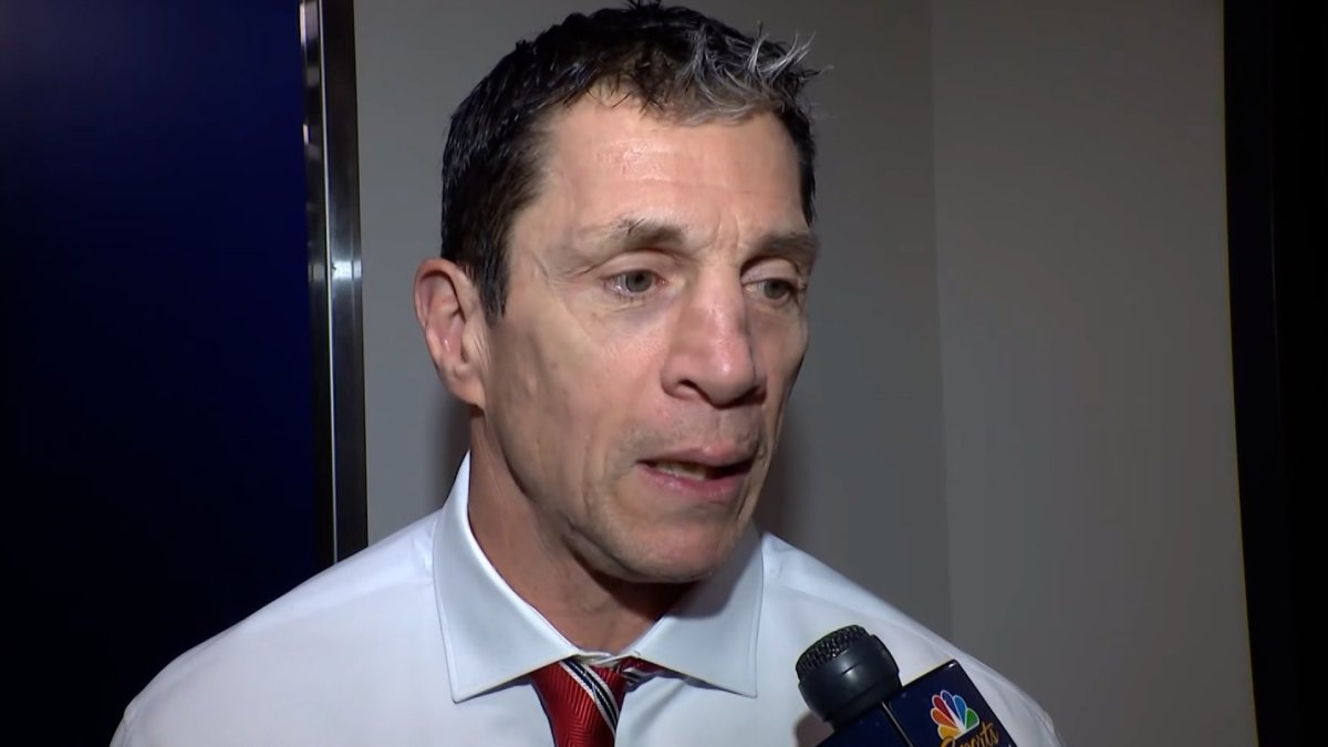 Watch Rod Brind’Amour on coaching against Flyers in playoffs – NBC ...