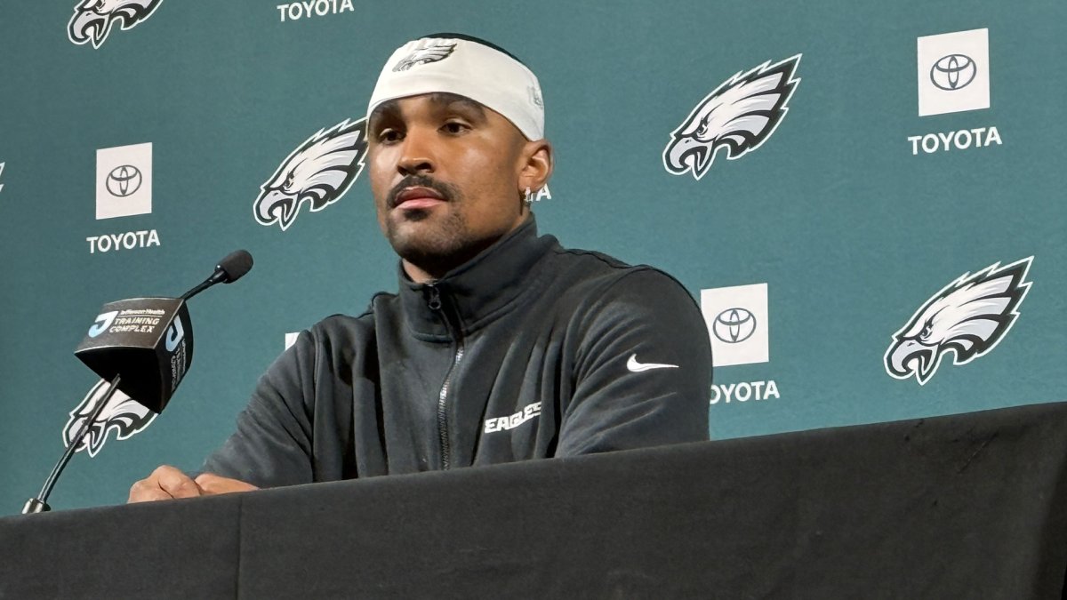 Eagles’ Jalen Hurts addresses the A.J. Brown situation at OTAs – NBC ...
