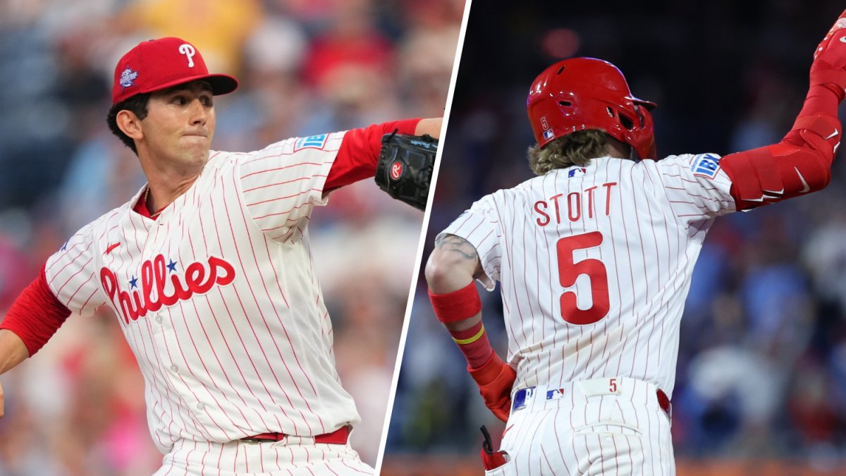 Phillies rally late, edge Reds on Bryson Stott’s two-run homer – NBC ...