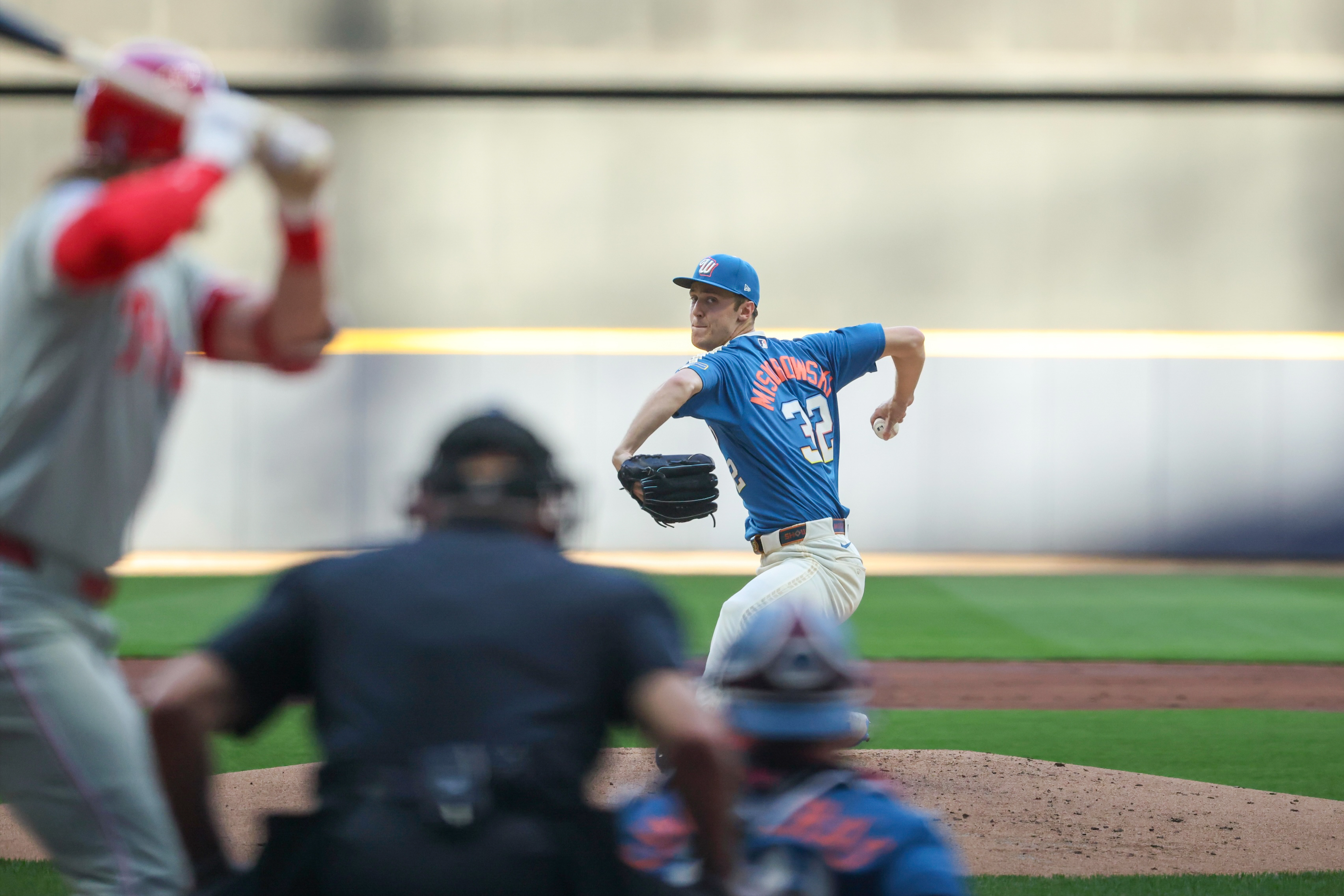 Phillies shut out by Misiorowski’s power arm, Brewers bats – NBC Sports ...