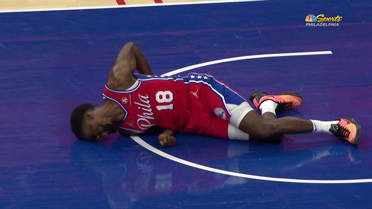 Shake Milton suffers back injury after awkward fall vs. Rockets – NBC ...