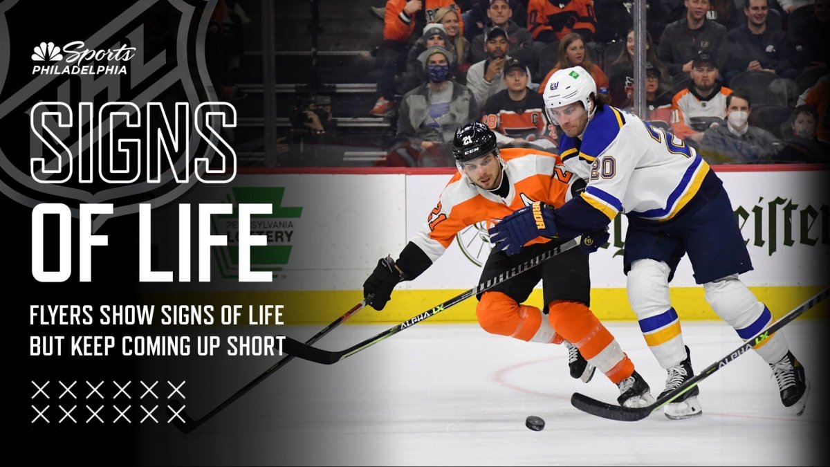 Keith Jones: Flyers have signs of life but ‘keep coming up short’ – NBC ...