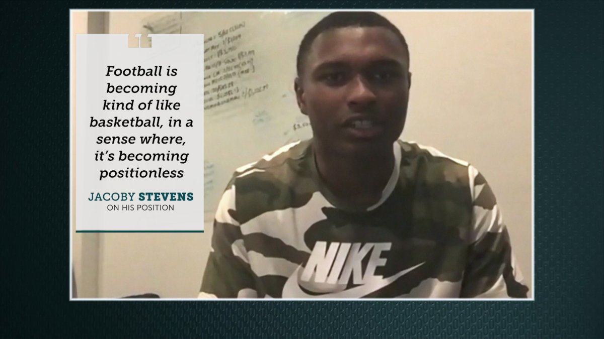 JaCoby Stevens sees trend in ‘position-less’ football on defense – NBC ...