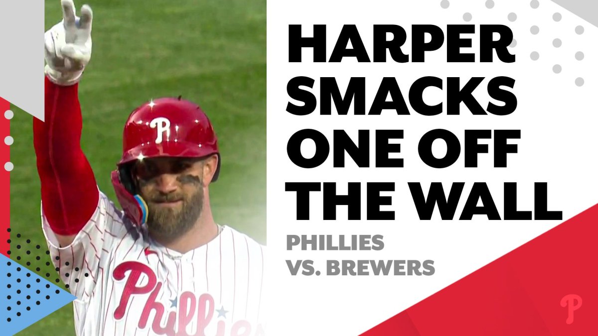 Elbow seems to be okay! Bryce Harper gives Phillies an early lead – NBC ...