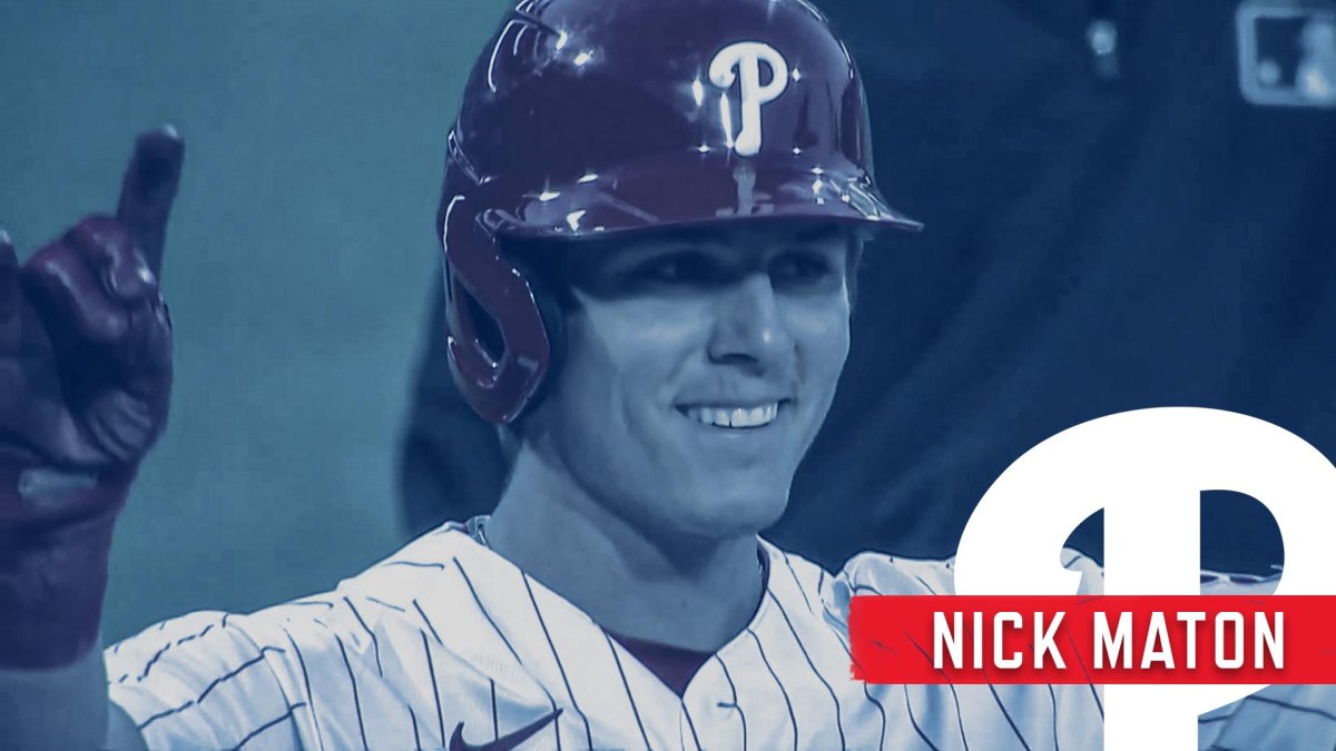 Nick Maton picks up first career RBI to put the Phillies ahead early ... Nick Maton picks up first career RBI to put the Phillies ahead early ...
